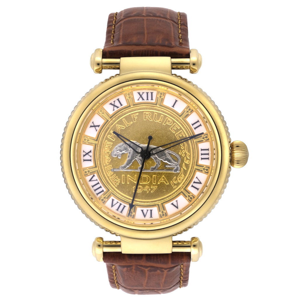 ROMAN BAAGH III GOLD PLATED – Jaipur Watch Company